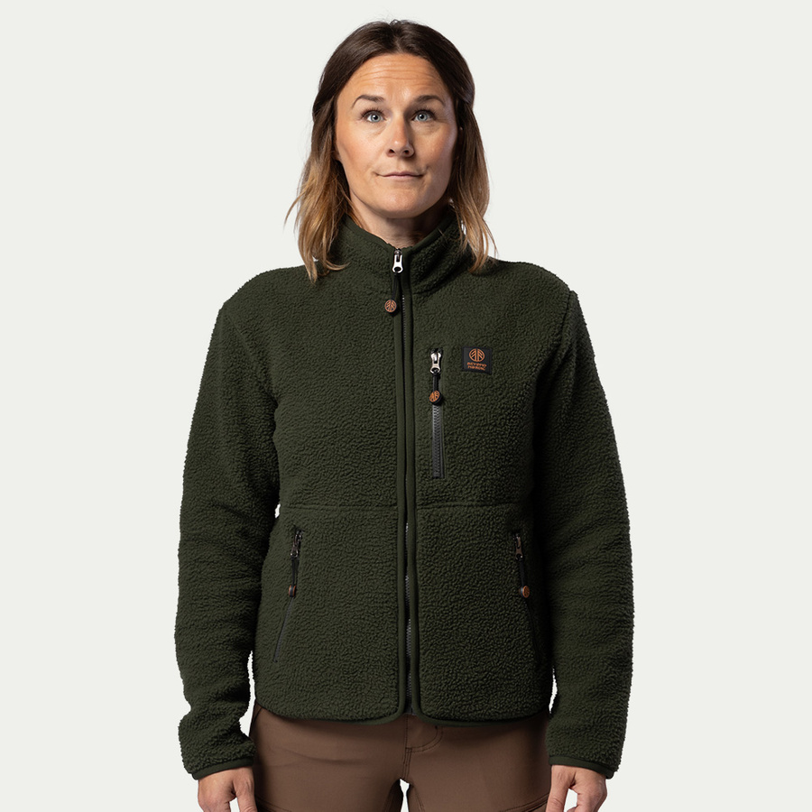 BN308 Retro Pile Fleece Women’s Deep Forest – Soft, Warm and Stylish ...