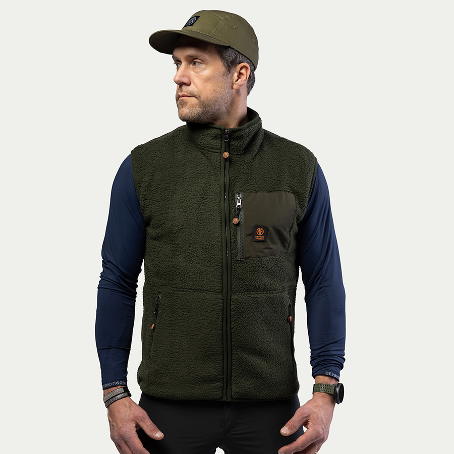 BN306 Men’s Fleece Vest – Warm Fiber Fur - Beyond Nordic